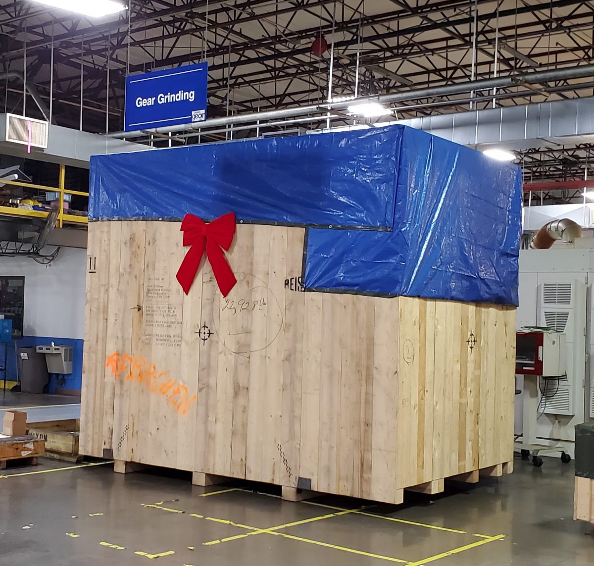 New Reishauer RZ260 Robotic Gear Grinder Delivered - Gear Motions