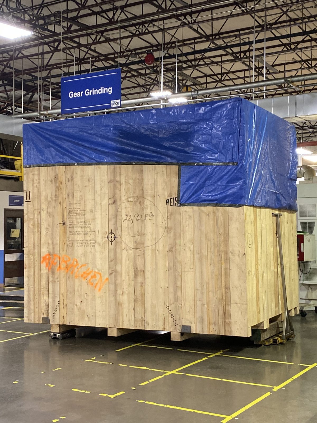 New Reishauer RZ260 Robotic Gear Grinder Delivered - Gear Motions
